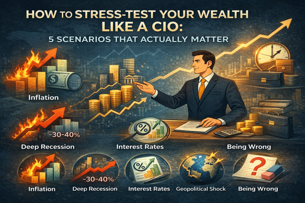 How to Stress-Test Your Wealth Like a CIO (5 Real Scenarios)